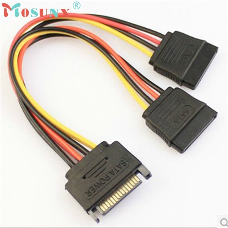 15 pin sata han to 2 hun 15 pin power hdd splitte... – Grandado