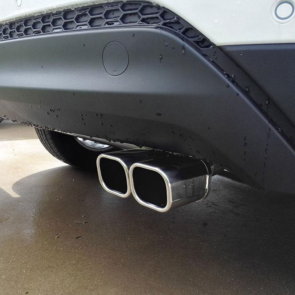 Universal Car Exhaust Muffler 63mm Outlet Tail Pip... – Grandado