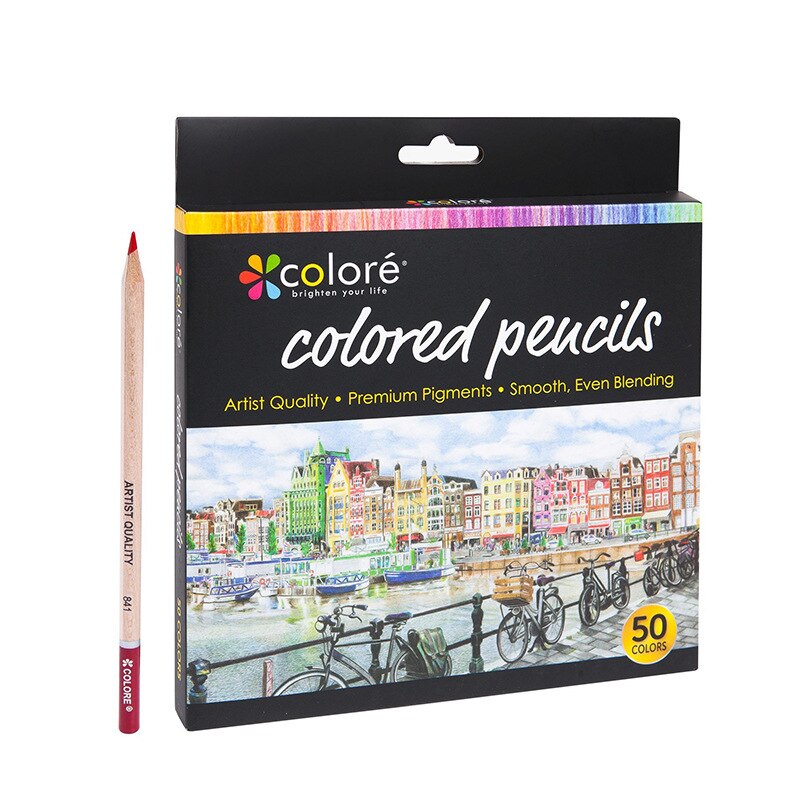 Color pencil hand-painted graffiti pen color oily ... – Vicedeal