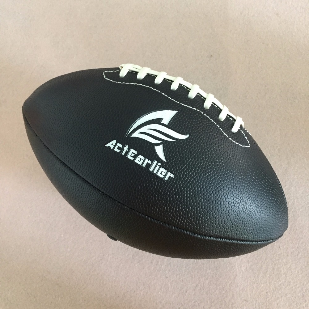 Rugby Sports Official Size 9 Black Color American ... – Grandado