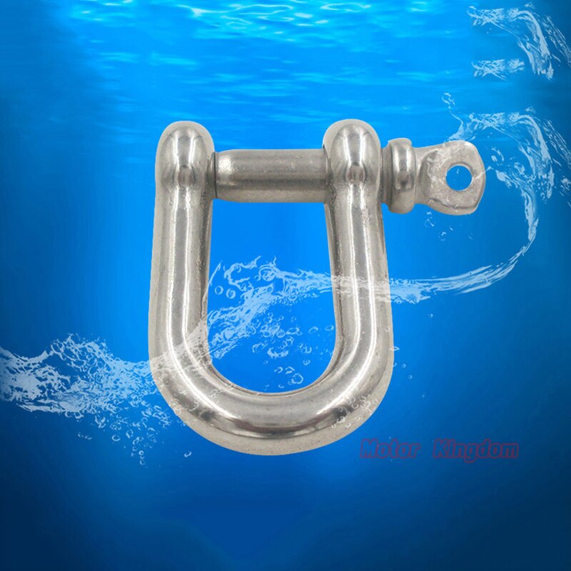 M4/ M5/ M6 304 Stainless Steel D Type Shackle U Ty... – Grandado