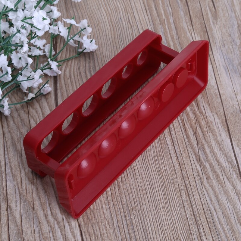 1 Pctest Buis Houder 6 Gat Plastic Rek Rood Stand ... – Grandado