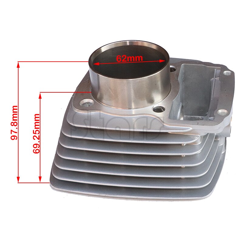 Motorcycle Cylinder 62mm Bore For Honda CG125 Upgr... – Grandado
