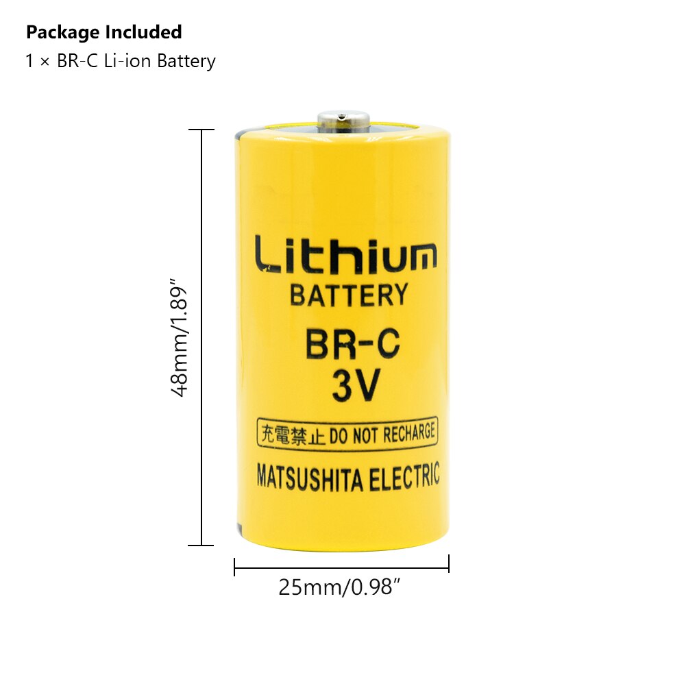 High Qulaity BR-C Battery Size C Cells 3V 2200mah ... – Grandado