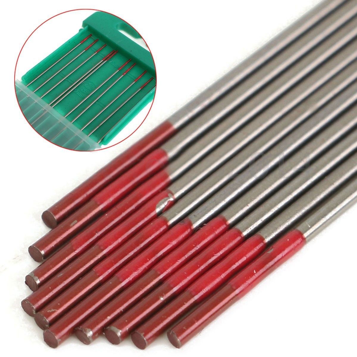 10pcs WT20 Tungsten Electrode 2% Aluminum Lanthana... – Vicedeal
