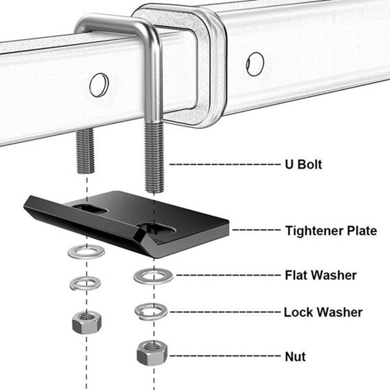 Hitch Tightener Anti Rattle Stabilizer Steel Heavy... – Vicedeal
