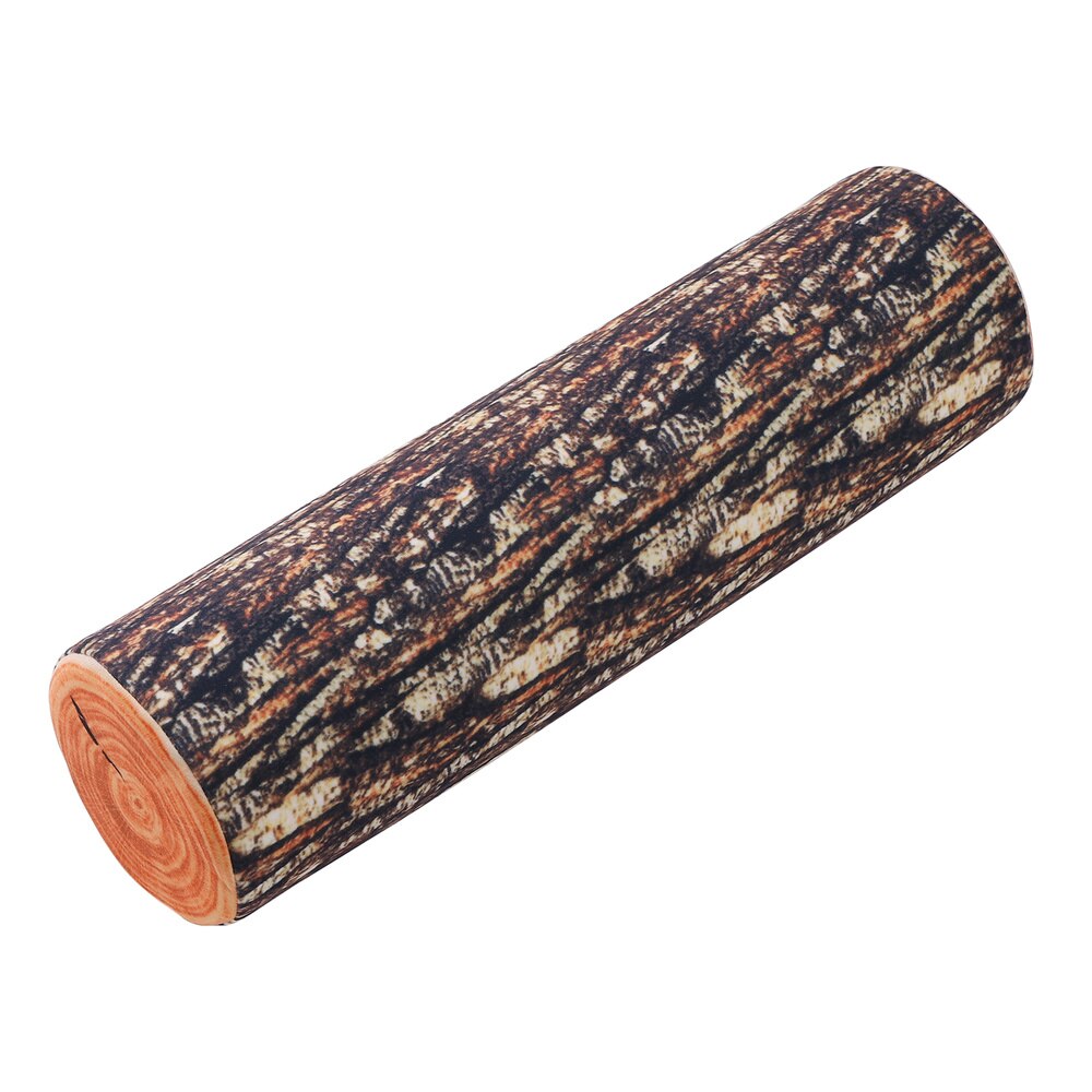 WINOMO Cylinder Throw Pillow Soft Simulated Wood L... – Grandado
