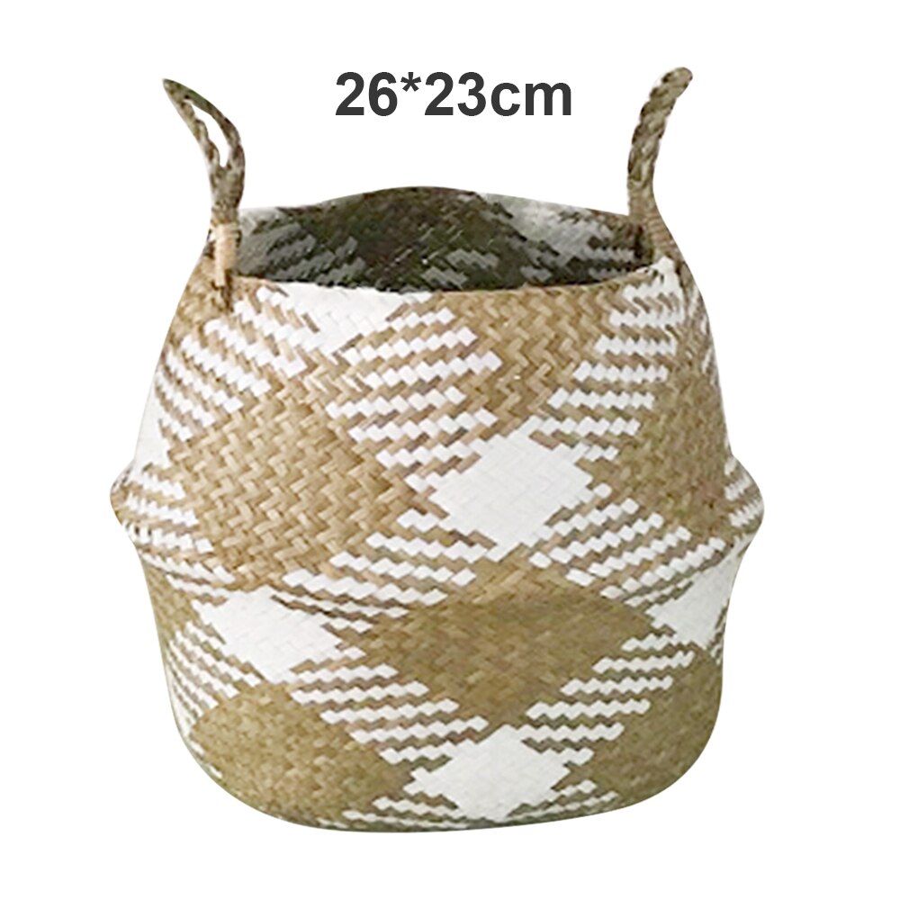 Rattan Straw Storage Basket Clothing Storage Baske... – Grandado