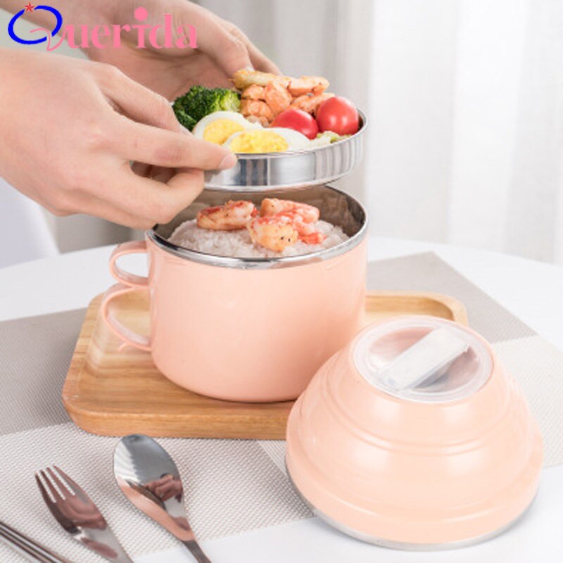 304 Stainless Steel Lunch Box Student Cafeteria Wi... – Grandado