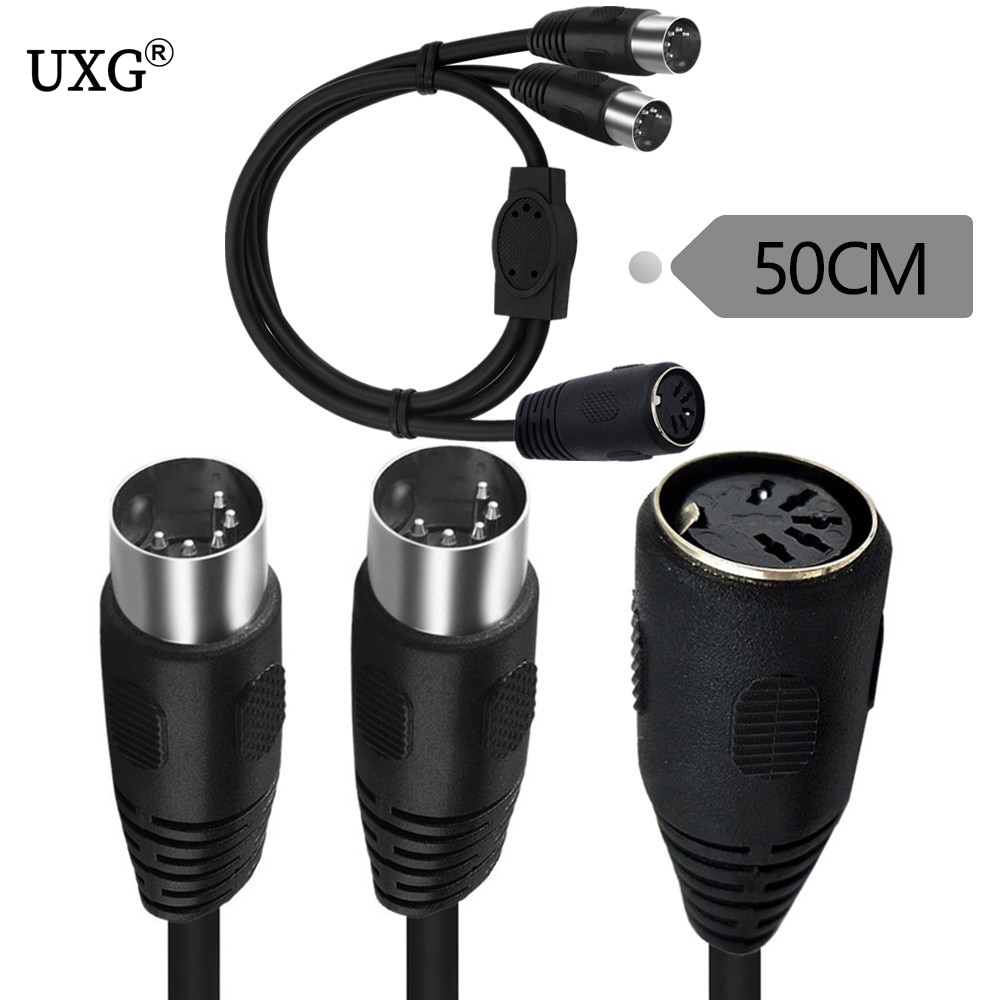 MIDI DIN 5Pin Splitter Y Adapter Cable MIDI 5 Pin ... – Grandado