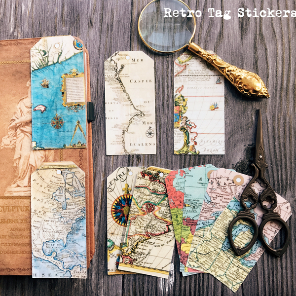 YPP CRAFT Vintage Vellum Paper Labels Stickers for... – Grandado