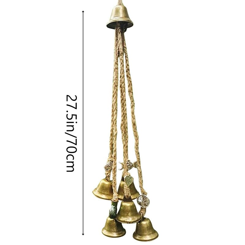 Witches Bells, Door Protection Charm, Wicca Decor,... – Grandado