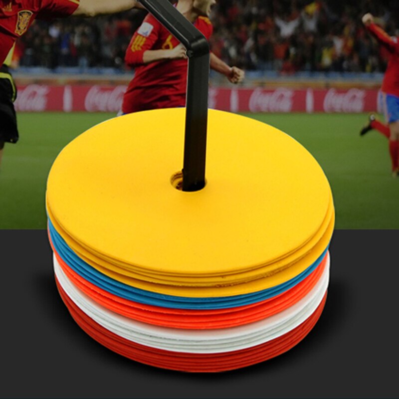 10pcs Field Flat Marker Discs for Soccer Football ... – Vicedeal