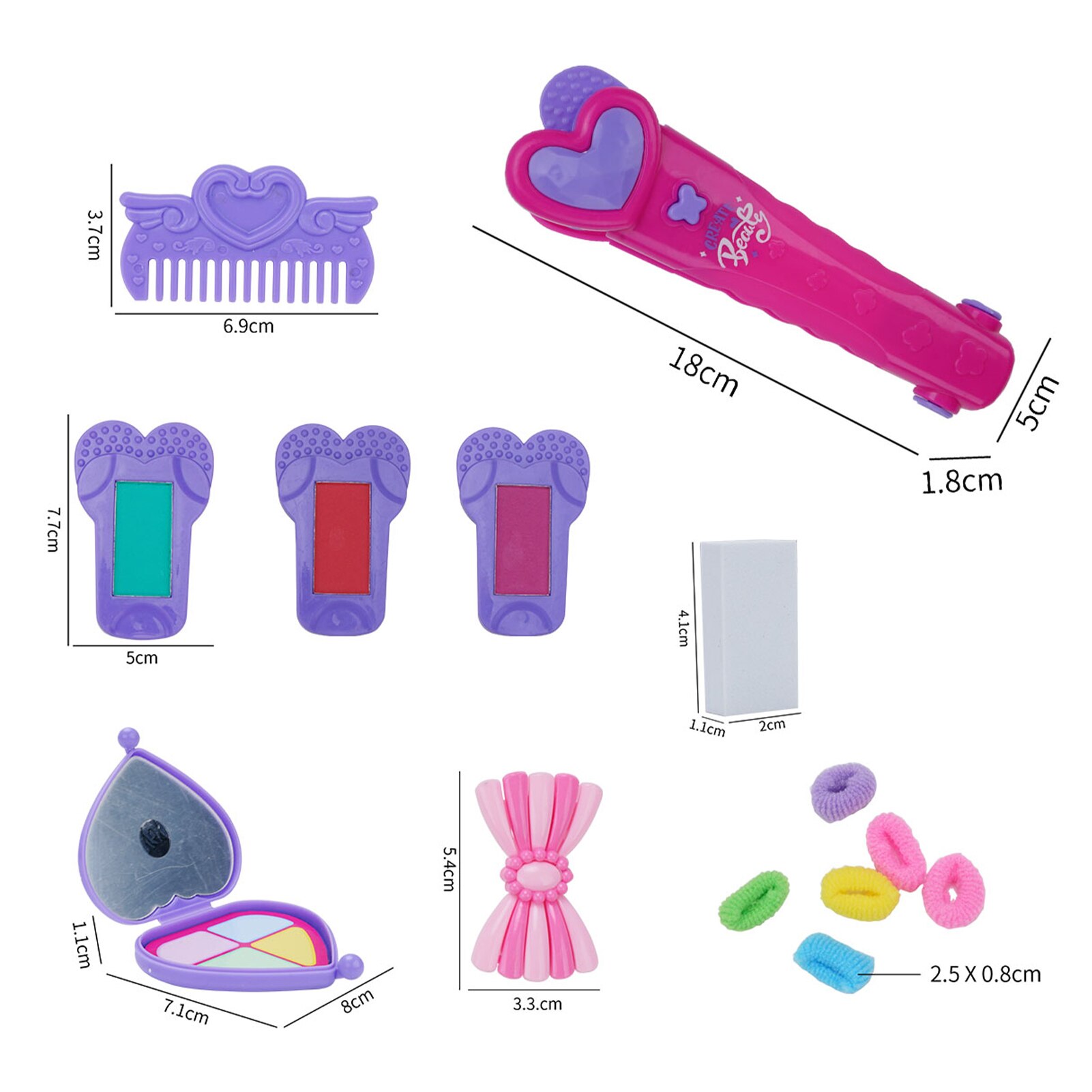 Hair Dye Temporary for Girls Hair Chalk Powder Col... – Grandado