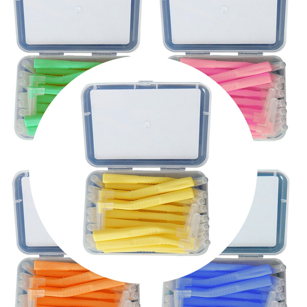 1Box Interdental Brush Angle Toothbrush Dental Too... – Vicedeal