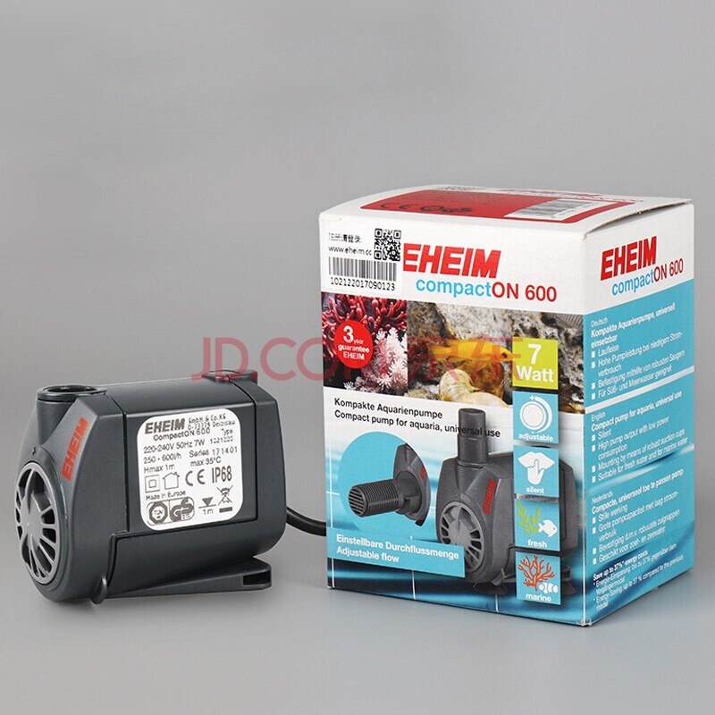 EHEIM COMPACT AUF 600 WASSERPUMPE AQUARIUM AQUARIU... – Vicedeal