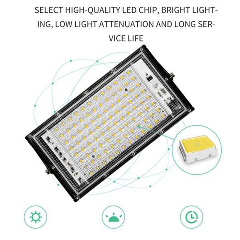 Flood Light LED Spotlight For Outdoor House 50W LE... – Grandado