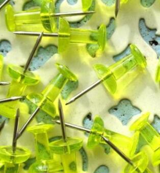 100 Pcs Transparante Tekening Pin Kleurrijke Punai... – Grandado