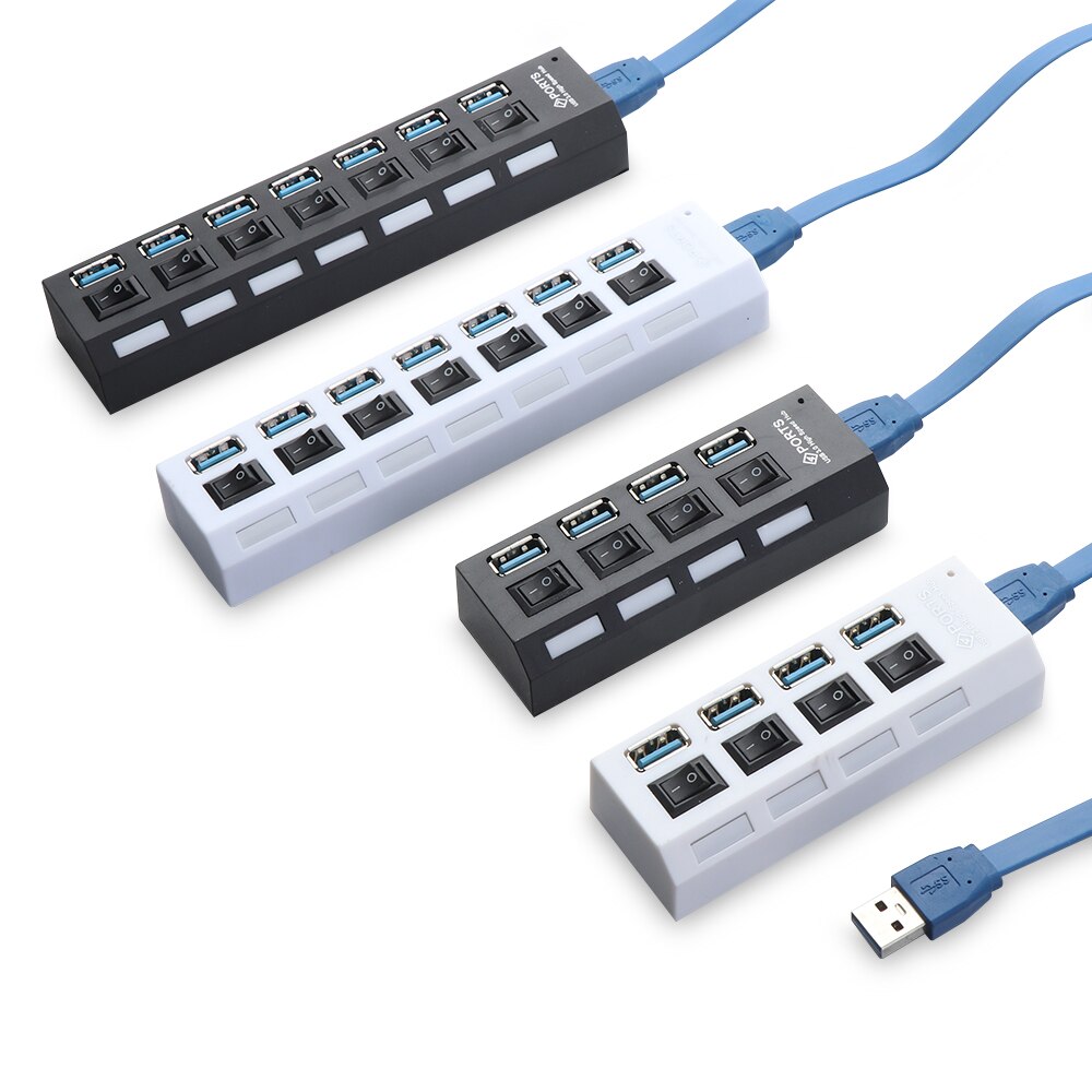 Usb 3.0 Hub Usb Hub 3.0 Multi Usb Splitter 3 Hab G... – Vicedeal