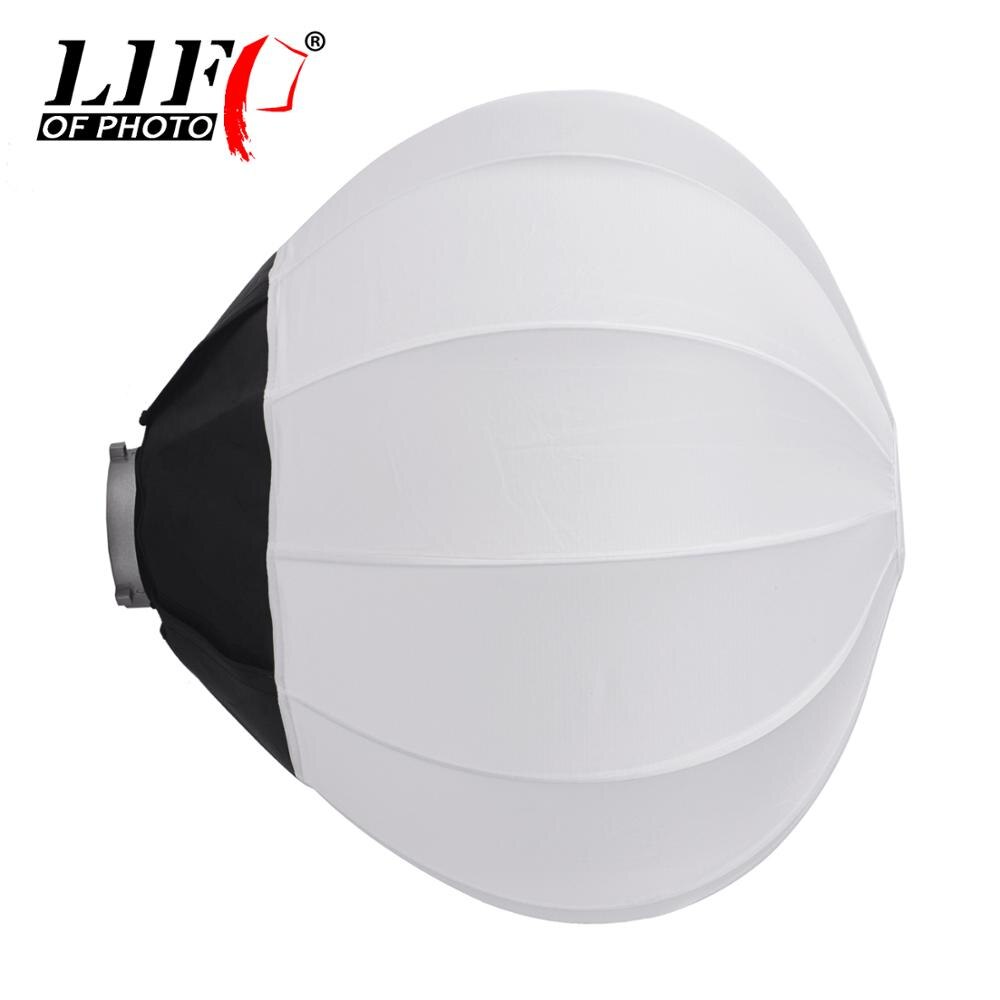 Ø45/65/85cm Lantern Style Foldable balloon Softbox... – Vicedeal