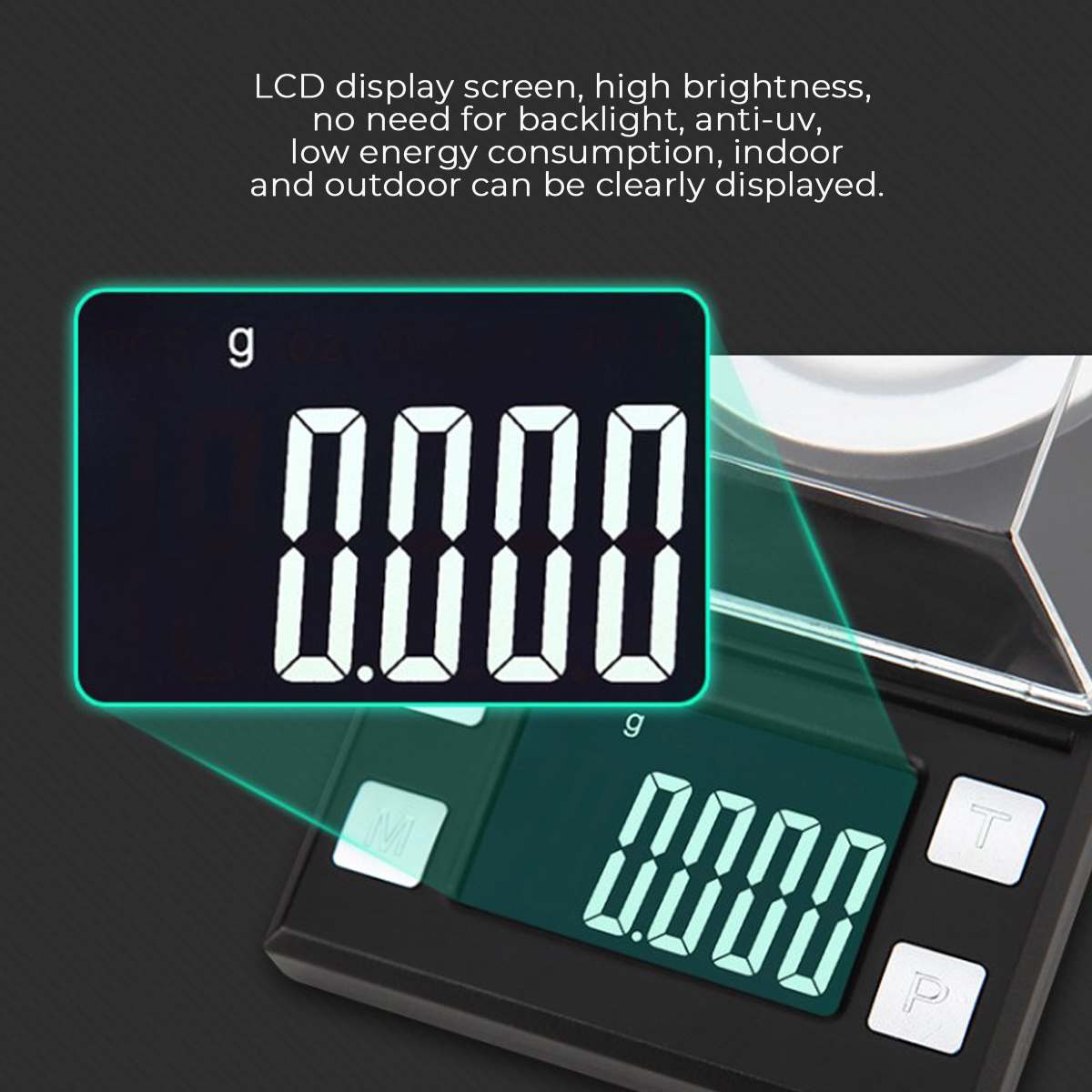 100g/50g/30g/20g Elektronische Waagen 0,001 LCD Di... – Vicedeal
