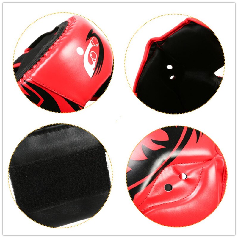 Free Size Muay Thai Boxing Taekwondo MMA Helmet He... – Vicedeal