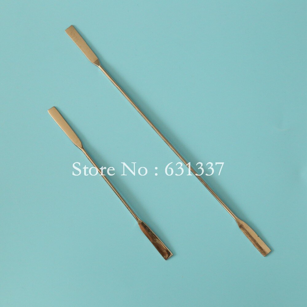 laboratory micro double spatula length 80mm made o... – Grandado