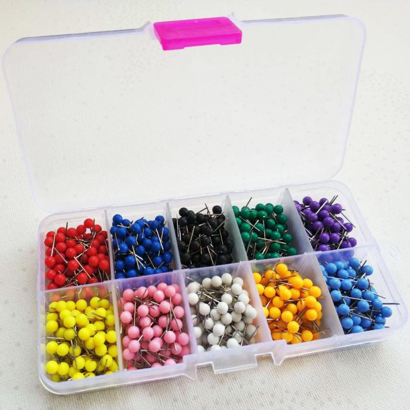 500PCS/Box Colorful Push Pins for Map Multi-color ... – Vicedeal