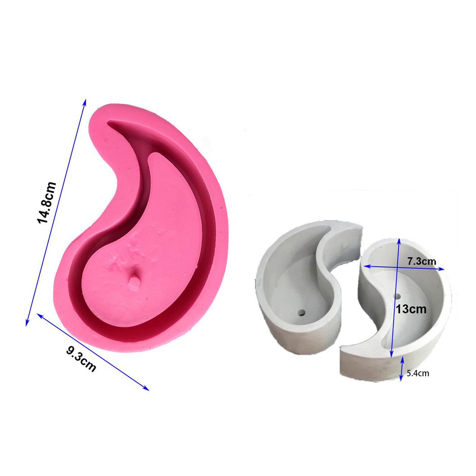 Bloempot Silicone Mold Voor Handgemaakte Succulent... – Grandado