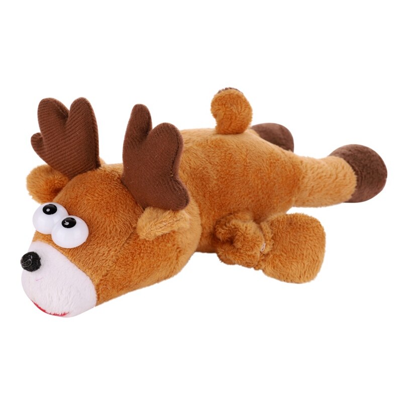 Christmas Elk Pet Dogs Chew Toys Tnteractive Acces... – Grandado