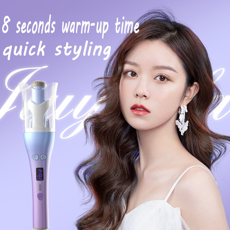 Cross-Dorder Mermaid Hair Curler Automatic Big Wav... – Grandado