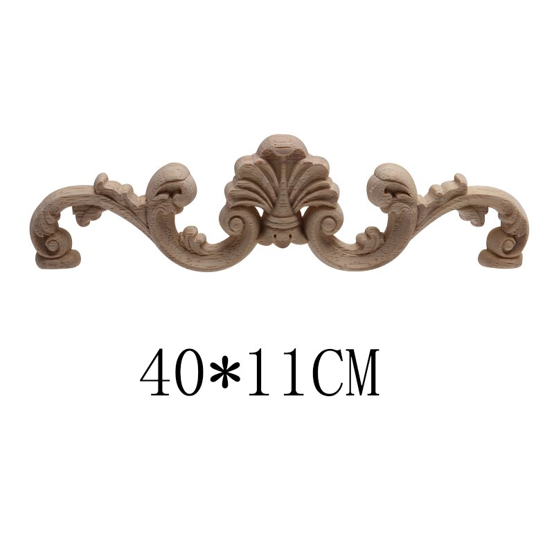 Wood Carving Door Wood Applique Wood Decal Onlay D... – Vicedeal