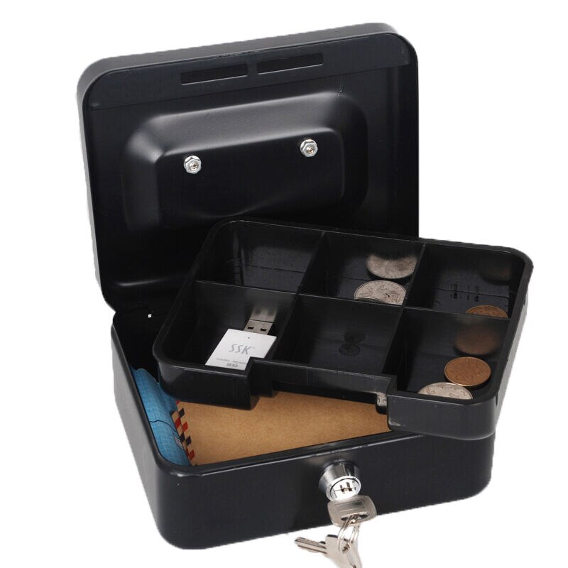 Mini Portable Steel Petty Lock Safe Box Lockable C... – Grandado