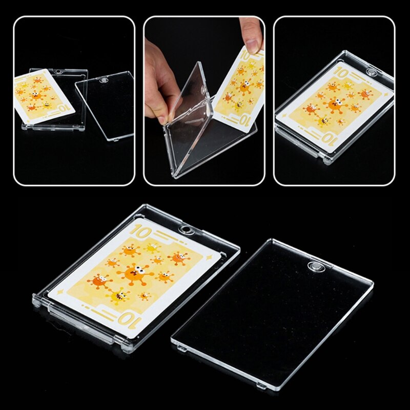 35PT-180PT Hard Trading Card Cases Magnetic Card H... – Vicedeal
