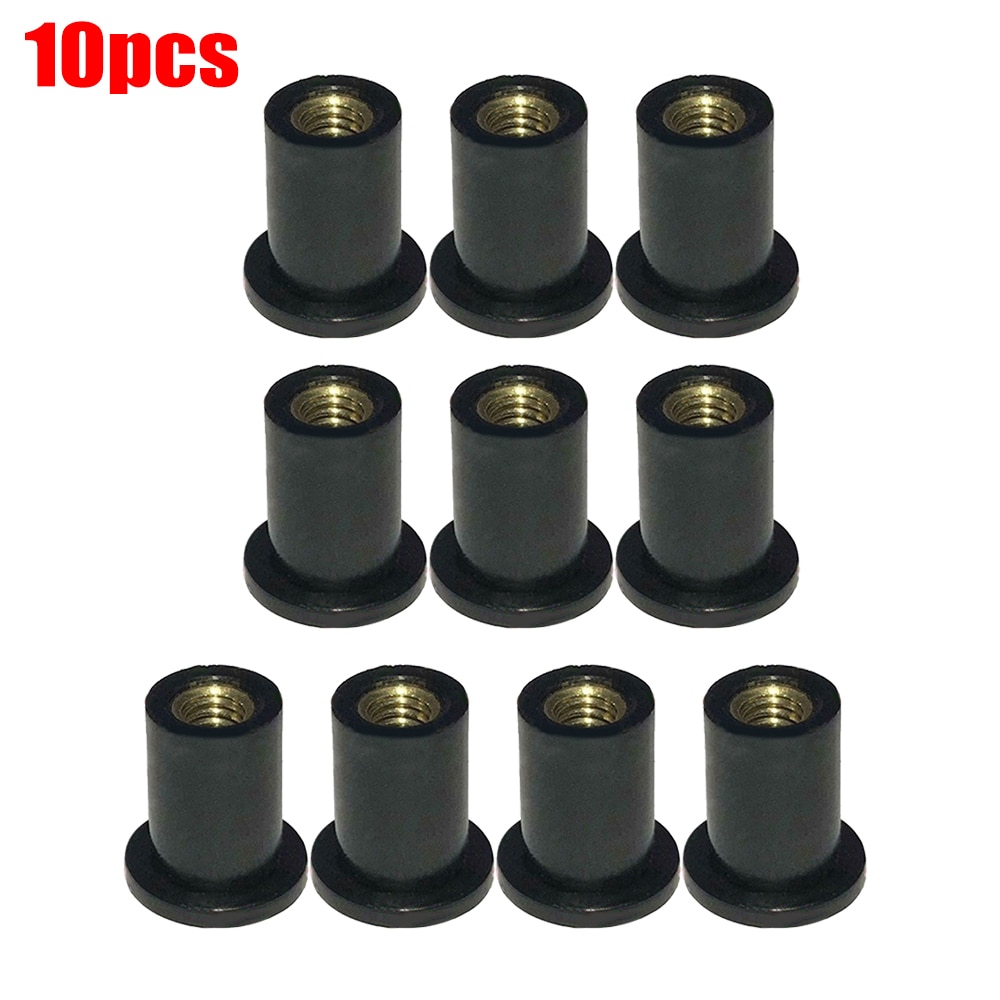 10pcs Fairing Screws With Rubber Nut M4 Neoprene F... – Grandado