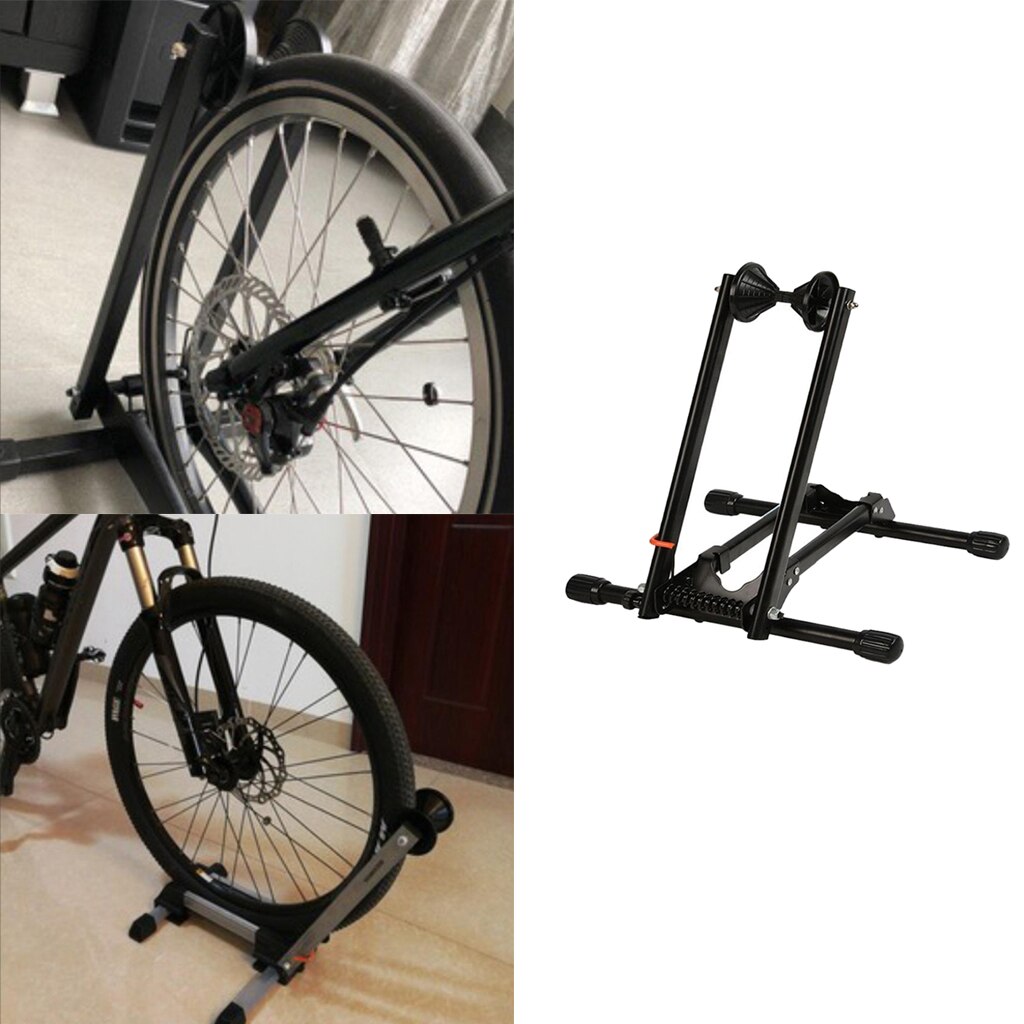 Folding Bike Storage Stand Home Floor Parking Rack... – Grandado