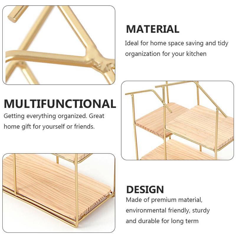 1Pc Solid Wood Wall Shelf Nordic Style Storage She... – Grandado