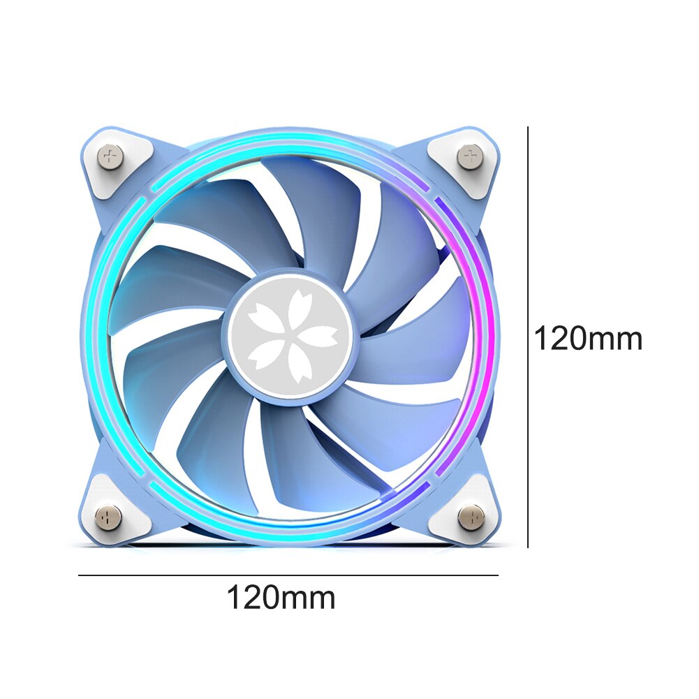 Yeston ZEAGINAL 12cm PC Case Cooling Fan Hydraulic... – Grandado
