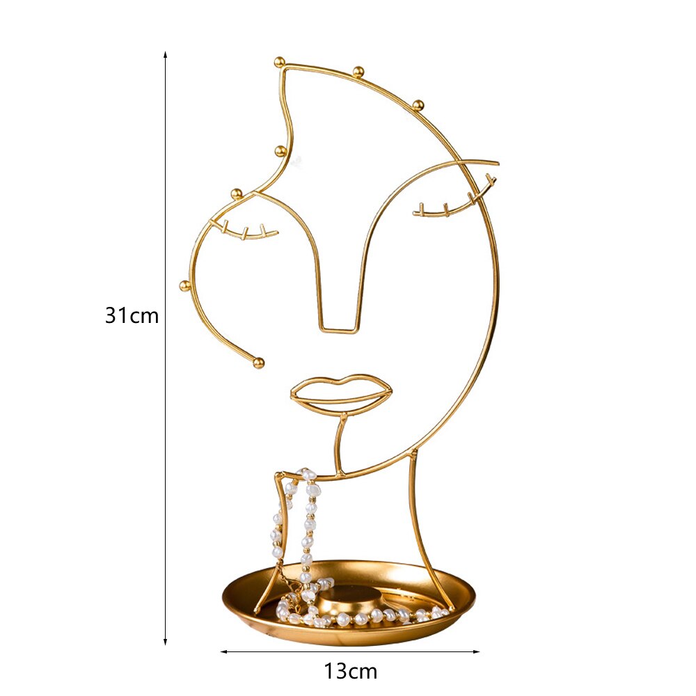Metal Ornaments DIY Jewelry Display Rack Jewelry D... – Vicedeal