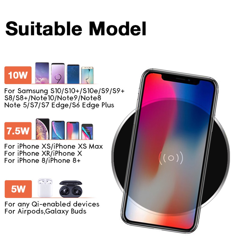 Universal Embedded Wireless Charger For IPhone 11 ... – Grandado