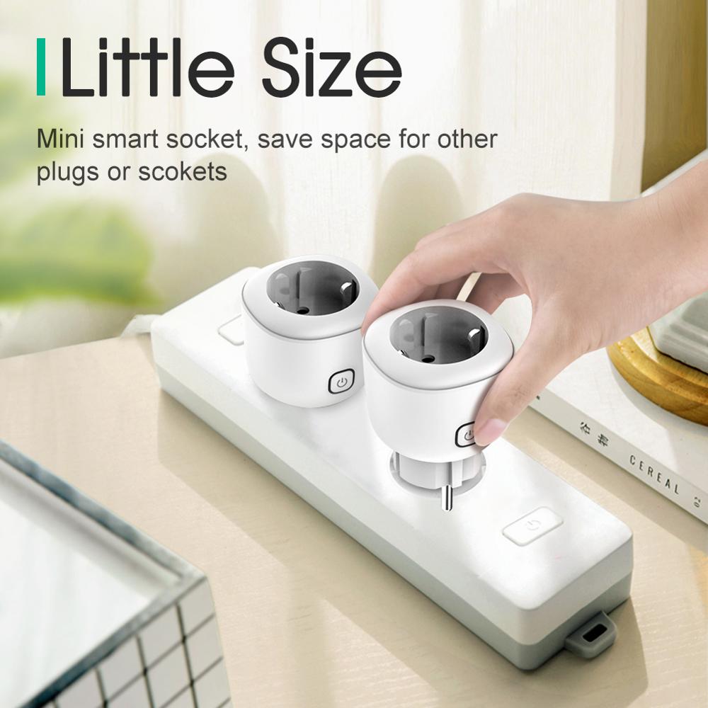 TOPESEL WiFi Smart Plug EU Adapter Wireless Remote... – Vicedeal