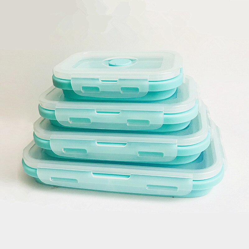 Keuken Gadgets Siliconen Vouwen Lunchbox Fruit Gro... – Grandado