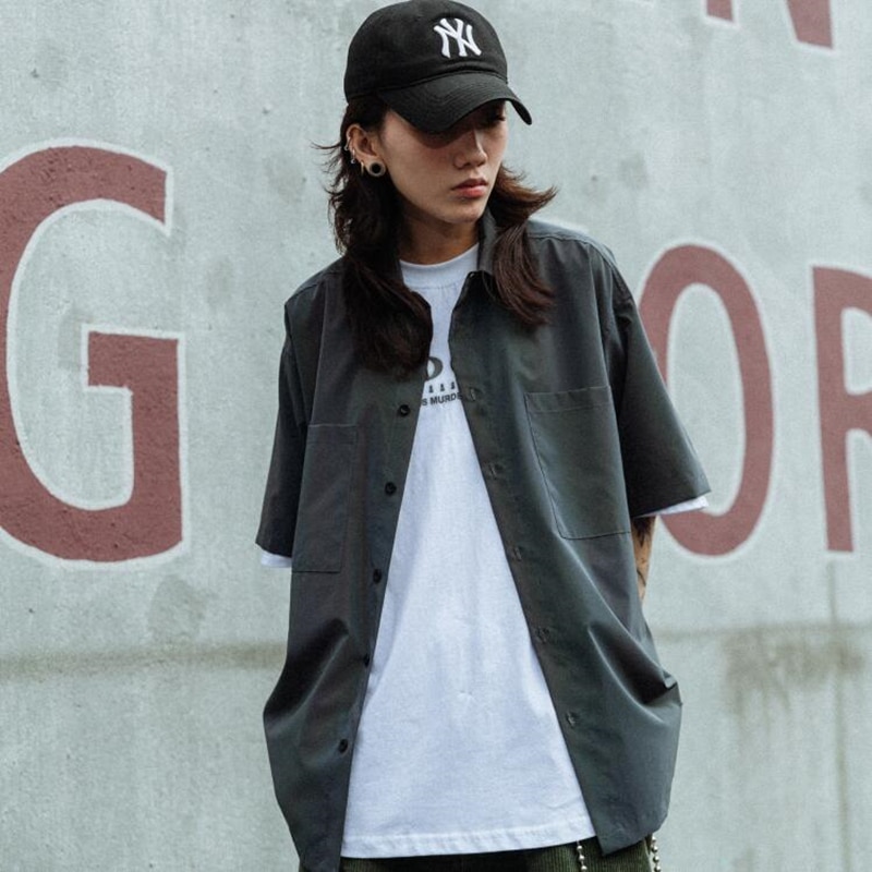 reflective shirts men short sleeve shirt street hi... – Grandado