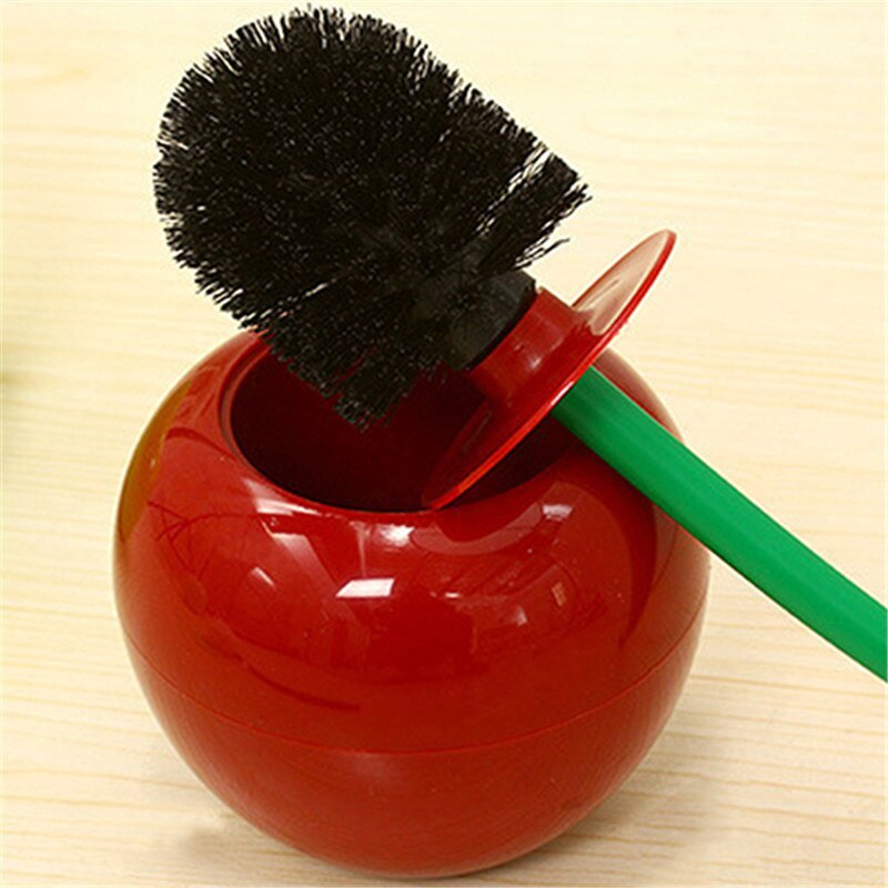 Lovely Cherry Shape Lavatory Brush Toilet Brush & ... – Vicedeal