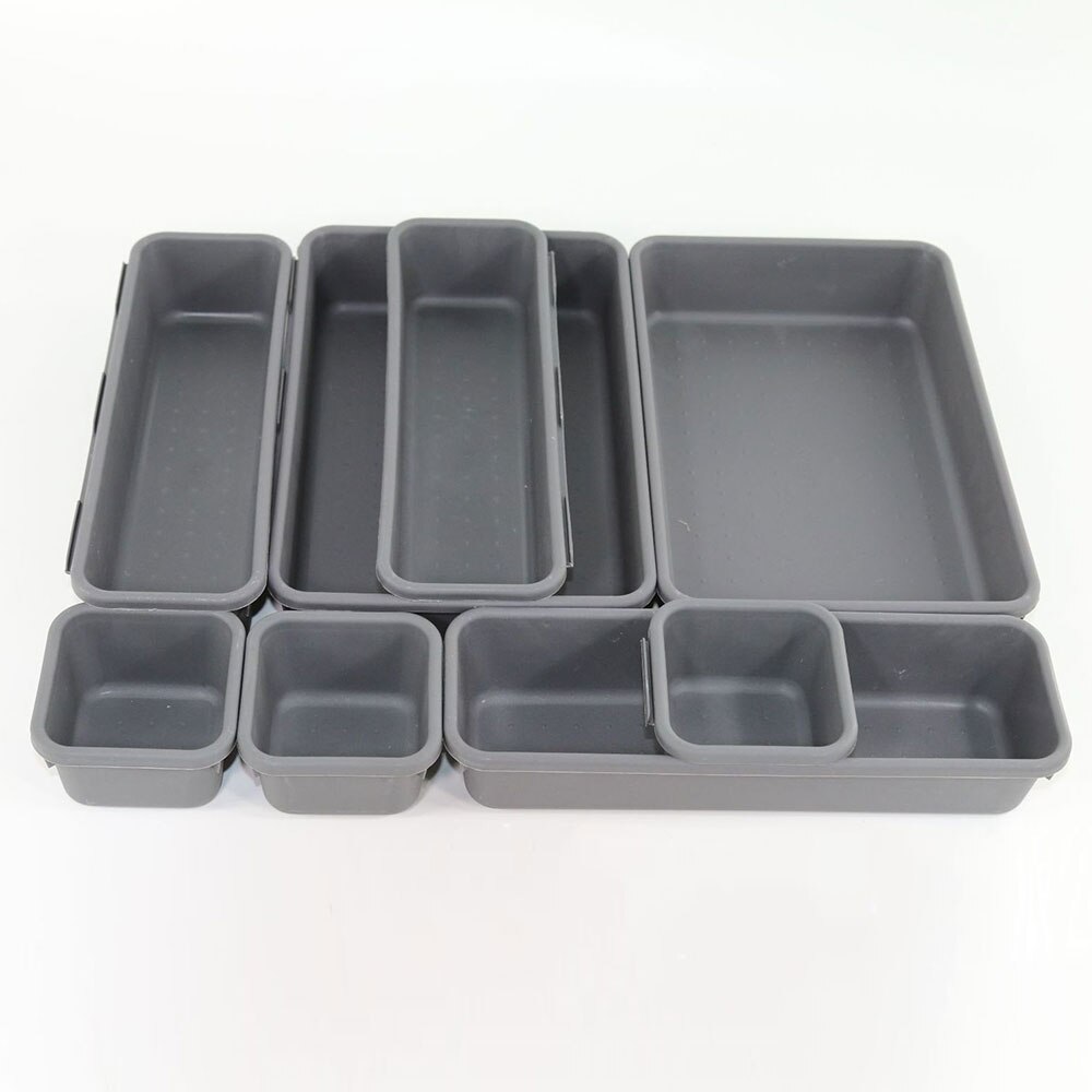 8Pcs Cluttery Drawer Organizers Storage Box Interl... – Vicedeal