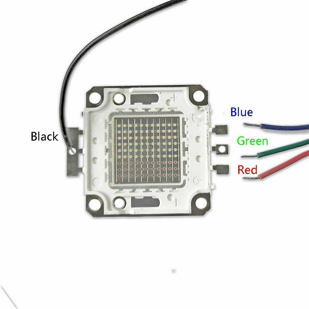 10W 20W 30W 50W 100W RGB COB LED Chip Light IP65 L... – Grandado