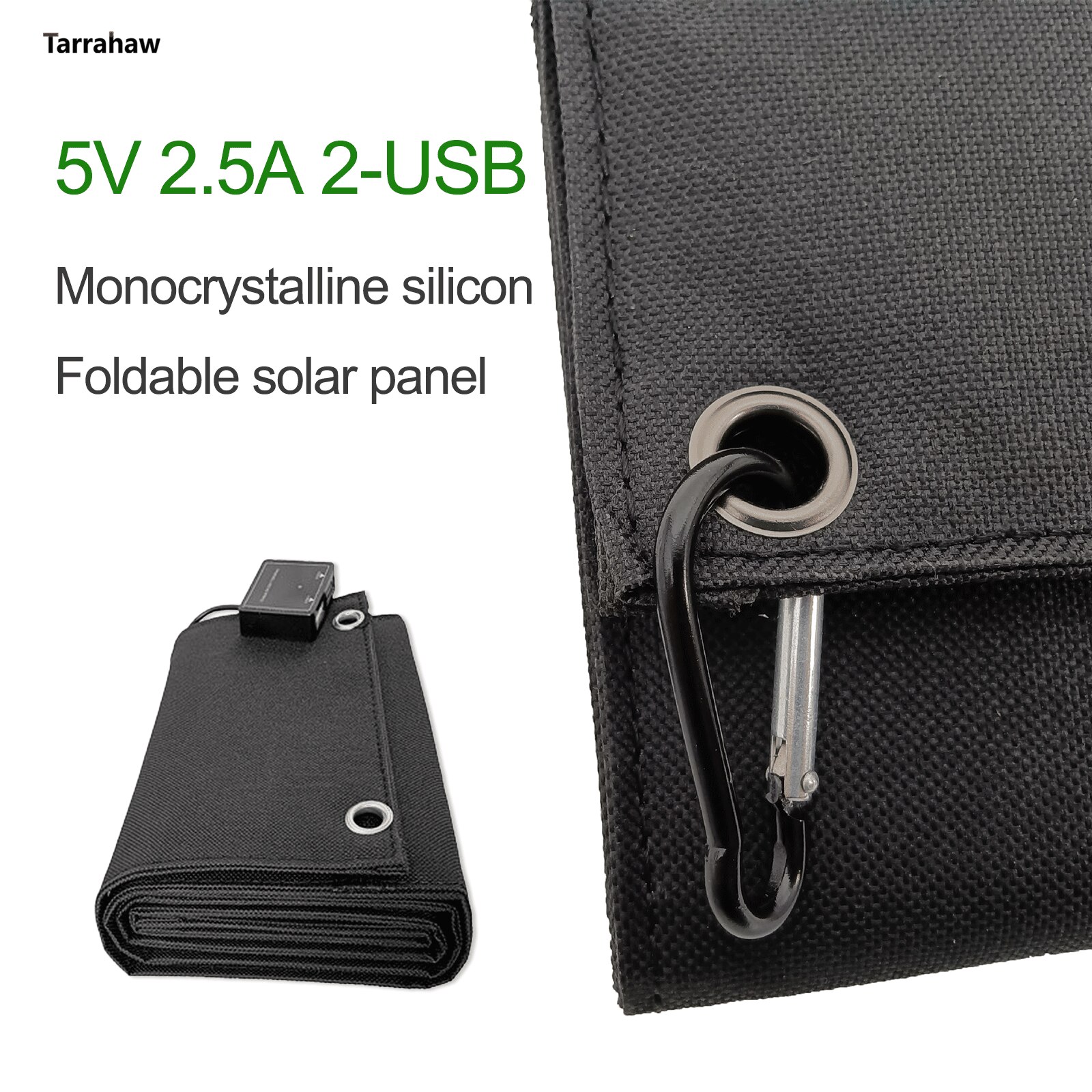 Panel Solar plegable monocristalino, bolsa plegabl... – Grandado