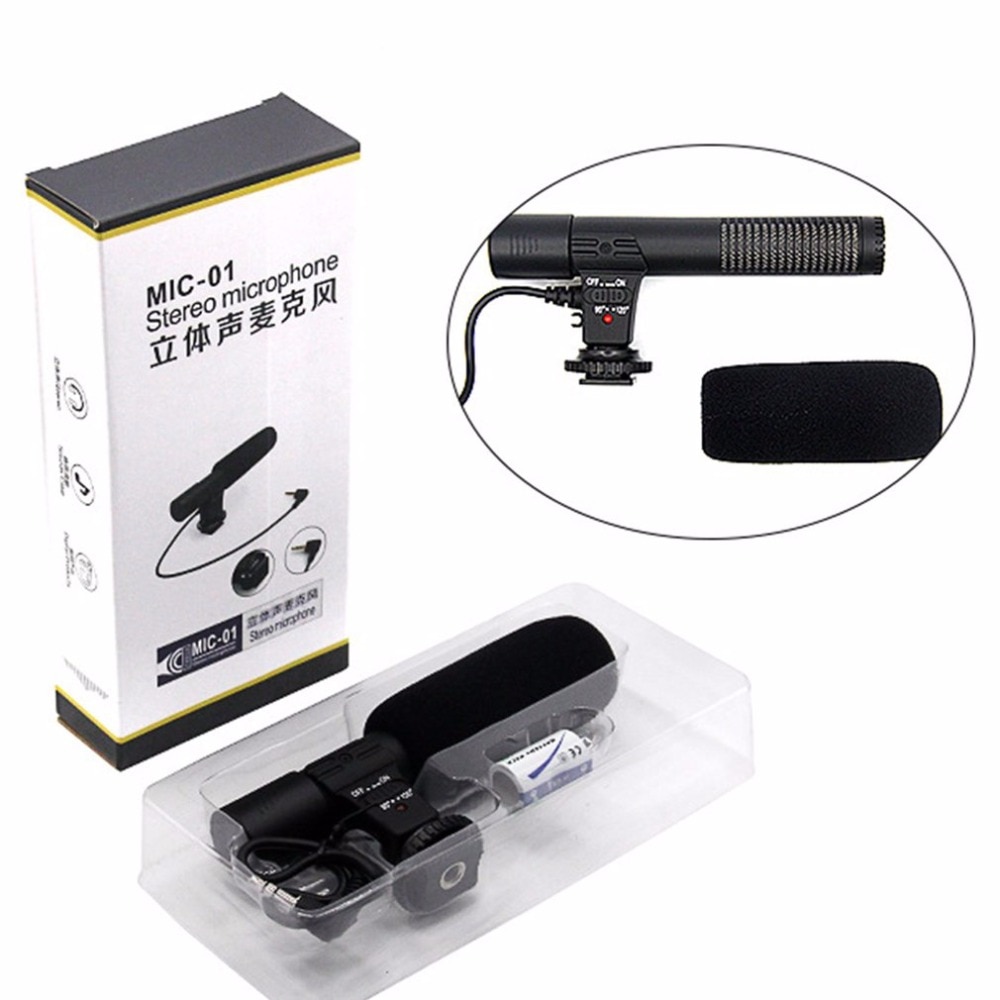 Condenser Microphone 3.5mm Recording Microphone In... – Vicedeal