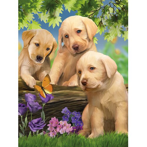 The Painting By Numbers Dog Kits Acrylic Paint On ... – Vicedeal