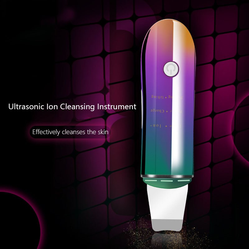 Ultrasonic Ion Skin Scrubber Skin Deep Clean Exfol... – Grandado